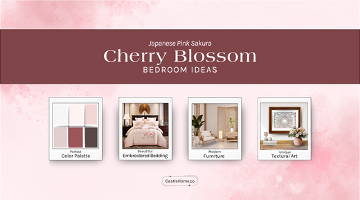 How to Create a Pink Cherry Blossom Bedroom | Castle Home