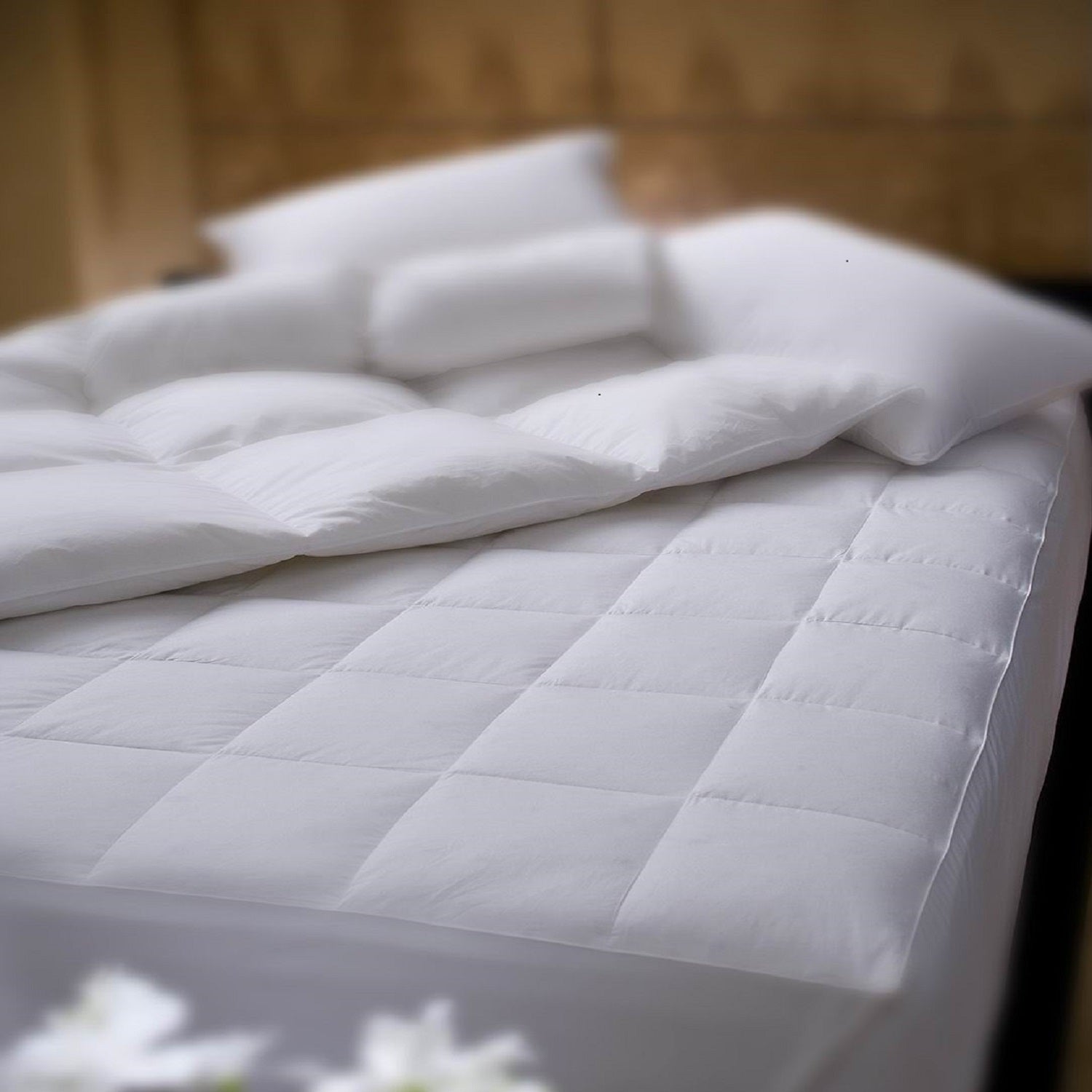 Luxe Down Mattress Pad | Castle Home - Luxury Bedding